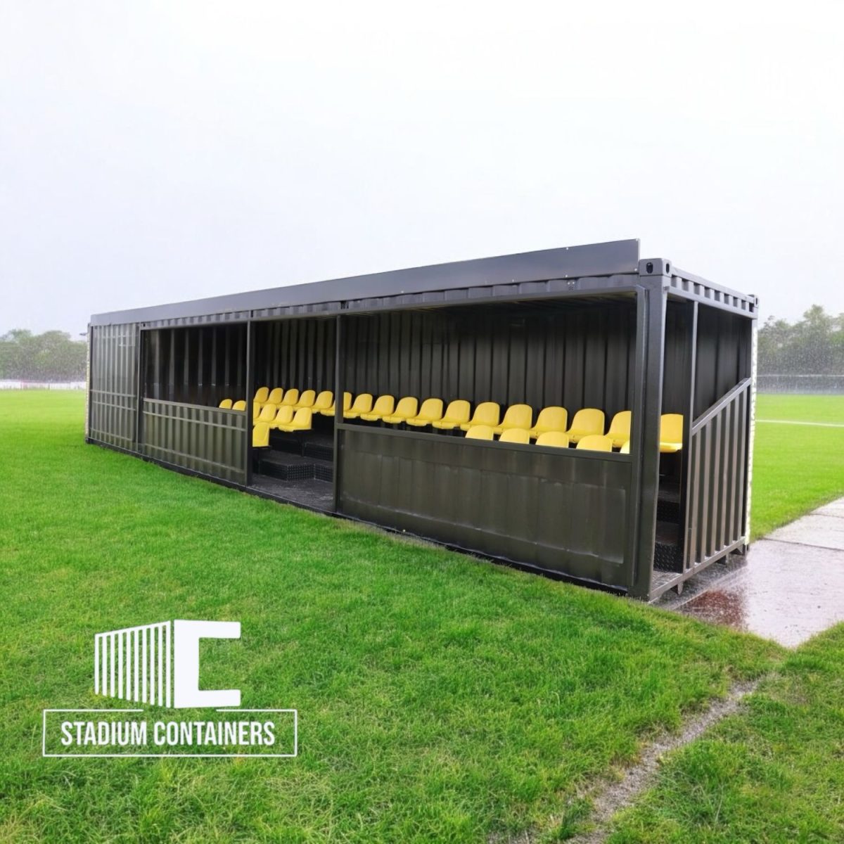 40ft Stadium Container – 63 Seats - Stadium Containers