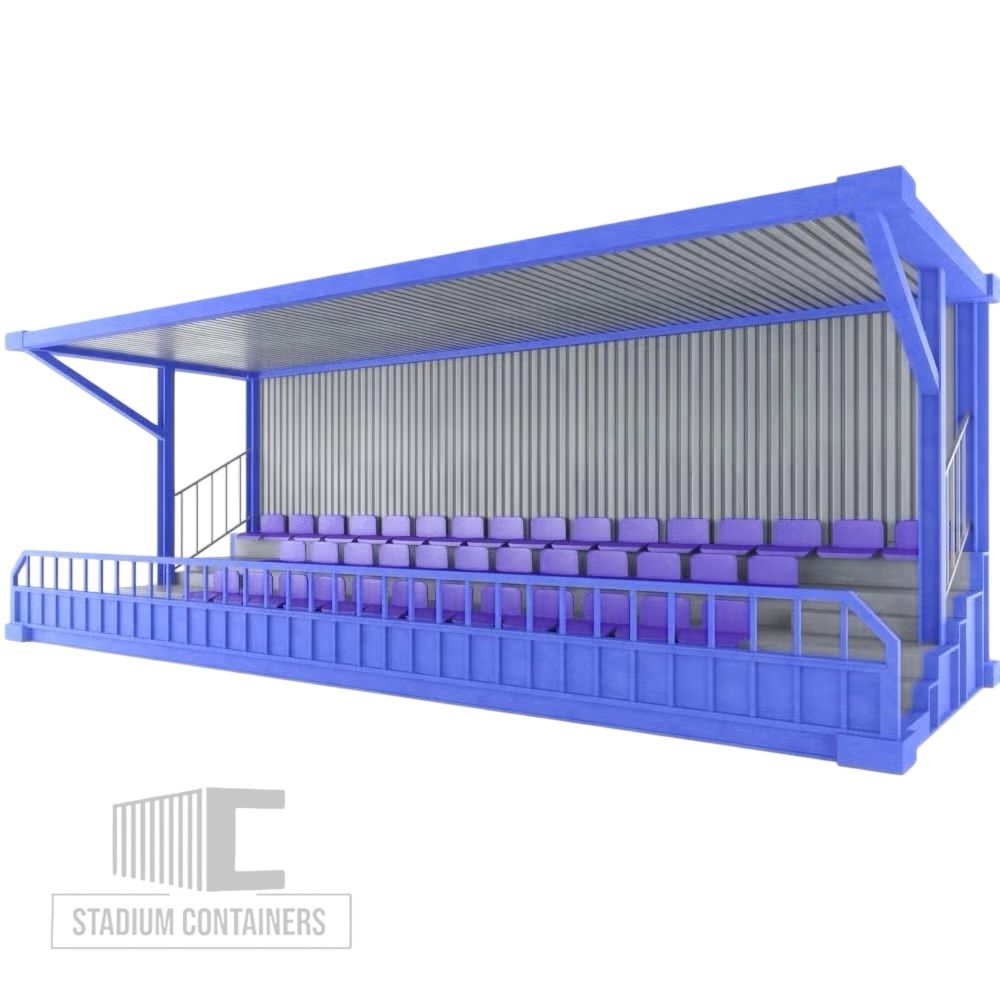 20ft Stadium Container – 30 Seats - Stadium Containers